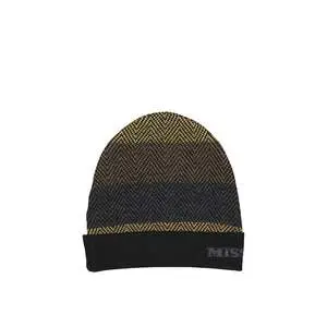 Missoni Wool Beanie Hat - Black