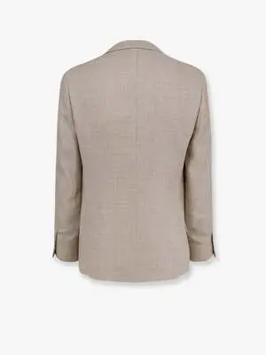 Brunello Cucinelli Silk, Linen And Wool Suit - Multicolor