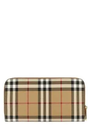 Burberry Printed Canvas Wallet
