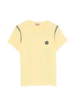 Kenzo KENZO Logo Appliqué T-Shirt Multicolor