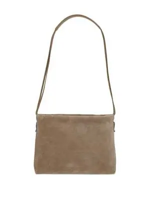 Brunello Cucinelli Suede Shoulder Bag - Brown