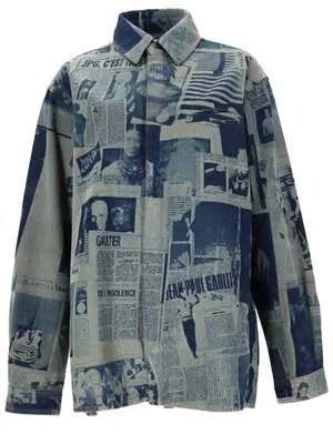 Jean Paul Gaultier Printed Shirts For Women