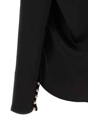 LANVIN Metallic Detail Blouse