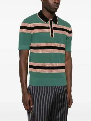 Dries Van Noten Polo 04175-mercy Stripe 3701 M.k. Polo - Multicolor