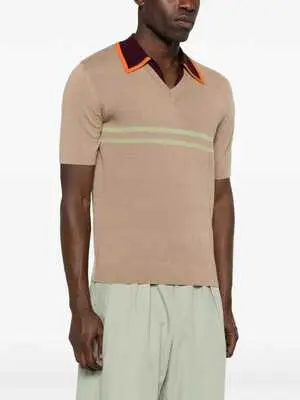 Dries Van Noten Striped Polo