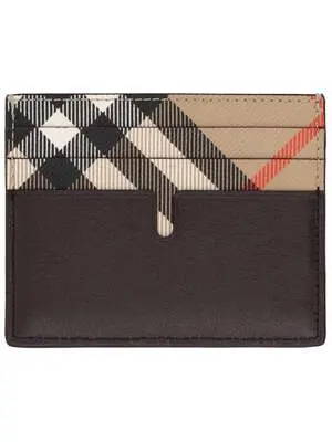 Burberry Card Holder Check
