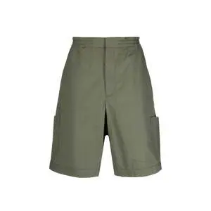 AMBUSH Cotton Bermuda Shorts - Green