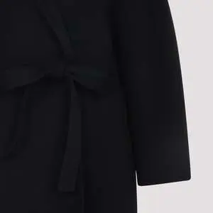 Alberta Ferretti Double-breasted Wool And Cashmere Coat