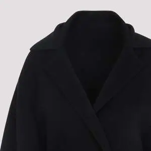 Alberta Ferretti Double-breasted Wool And Cashmere Coat