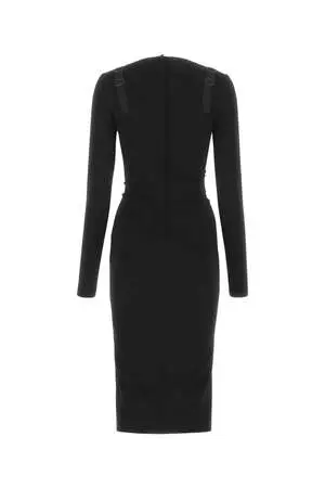 Dolce & Gabbana Stretch Viscose Blend Dress