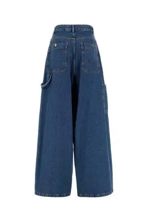 Etro Wide Leg Denim Jeans - Blue