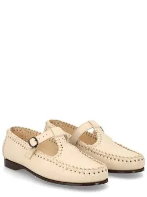 Hereu Alcover Moccasins - Cream