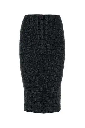 Alaïa Textured Pencil Skirt