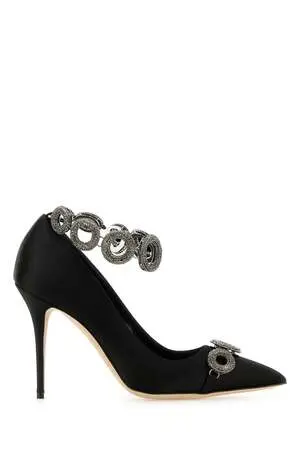 Manolo Blahnik MANOLO BLAHNIK Embellished Fabric Pumps Multicolor