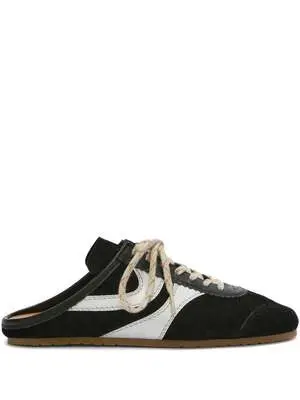 Dries Van Noten Leather Mules - Black