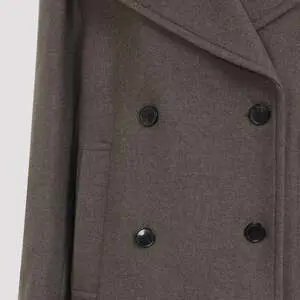 Dries Van Noten Raquel Double-breasted Wool Coat - Multicolor