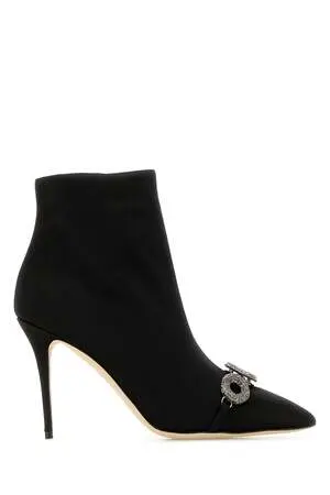 Manolo Blahnik Marijana Flat Samba Sc 2265 010 Booties