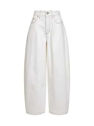 Jacquemus JACQUEMUS "Ovalo De Nîmes" Curved Leg Jeans Multicolor