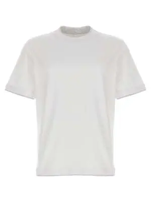 Brunello Cucinelli Double Layer T-shirt - White