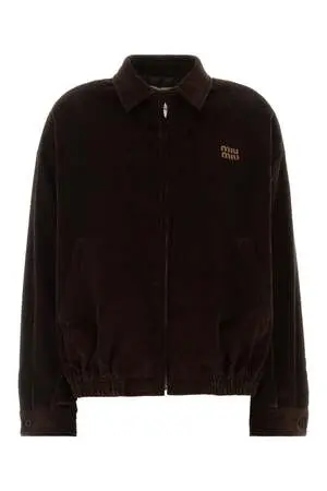 Miu Miu Stand-up Collar Jackets