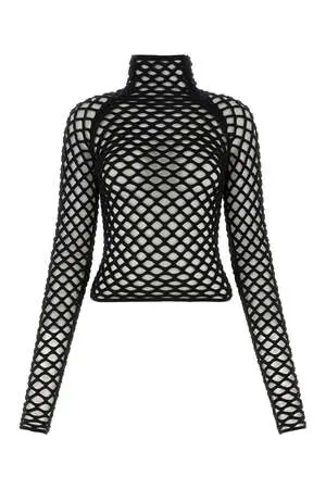 Alaïa Maglia Fishnet Top