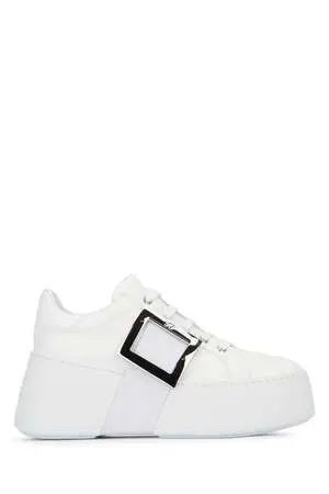 ROGER VIVIER Viv Skate High Abs Met Sneakers - Multicolor