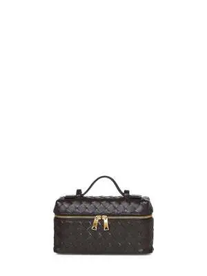 Bottega Veneta Intrecciato Leather Vanity Case