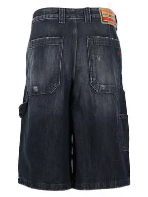 DIESEL® D-delivery-w-short Cotton Denim Shorts