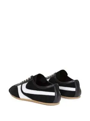 Dries Van Noten Suede Insert Sneakers - Black