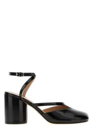 MAISON MARGIELA Leather Tabi Pumps - Black