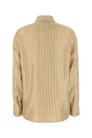 Versace Printed Silk Shirt - Multicolor