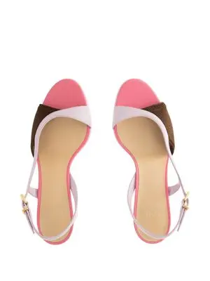 Fendi Arco Leather Pumps