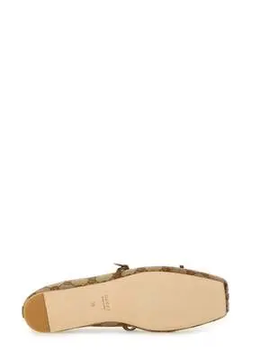 Gucci Ballerina Flats With Horsebit Detail