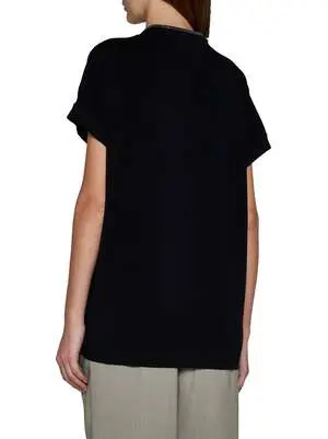Brunello Cucinelli T-shirt With Precious Neckline