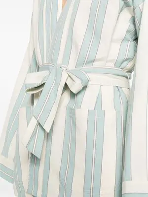 FORTE_FORTE Striped Kimono Jacket - Multicolor