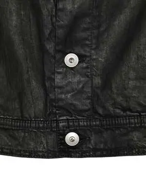 Rick Owens Fringed Cropped Jacket - Black