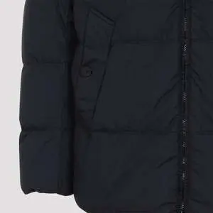 Stone Island Givenchy Cotton Twill Jacket With Leather Collar