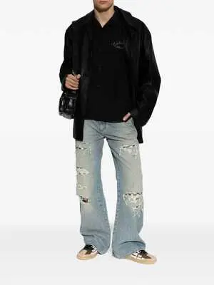 Amiri Bone Detail Sneakers