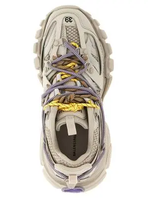 Balenciaga Track Trail Lace-up Sneakers - Gray