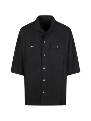 Rick Owens Magnum Tommy Button-down Shirt - Black