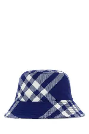 Burberry Embroidered Polyester Blend Bucket Hat - Multicolor