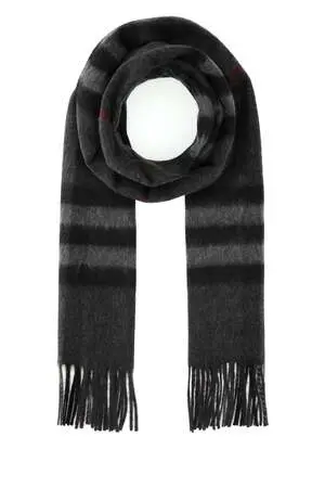 Burberry Embroidered Cashmere Scarf - Multicolor