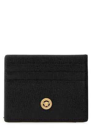 Versace Leather Medusa Biggie Card Holder