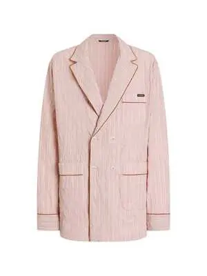 Dolce & Gabbana Striped Dressing Gown - Multicolor