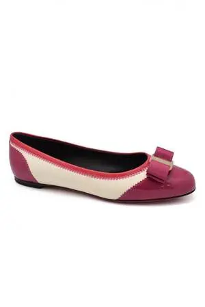 FERRAGAMO Varina Ballet Flats - Pink