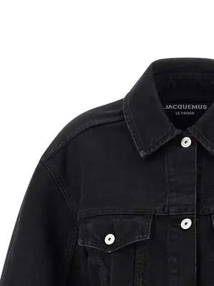Jacquemus La Veste De-nimes Embroidered Denim Jacket
