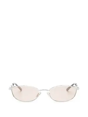 Gucci Gold-tone Pilot Frame Sunglasses - Multicolor