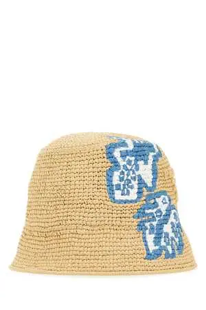 Prada Raffia Bucket Hat