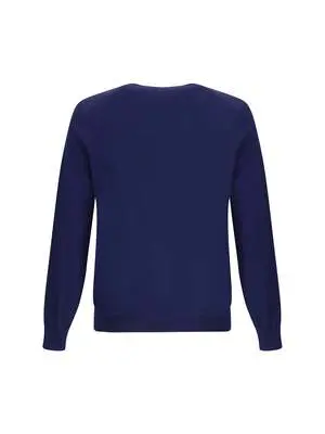 Brunello Cucinelli Virgin Wool Crew Neck Sweater