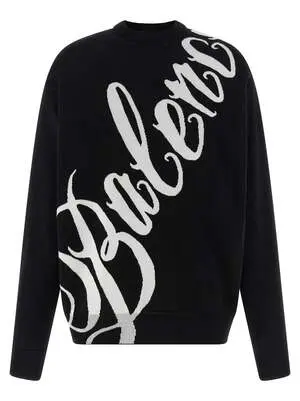 Balenciaga Big B" Sweater - Multicolor